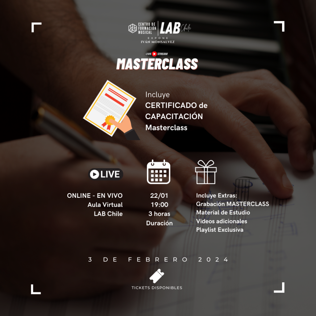 MASTERCLASS TICKET